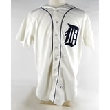 1991 Detroit Tigers Mark Leiter #23 Game Used White Jersey 46 773 ...