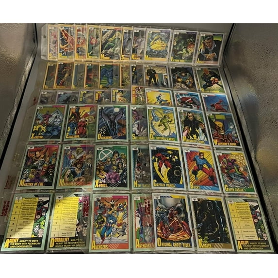 1991 Impel Marvel Universe 2 Set 1-162 Trading Cards - Walmart.com