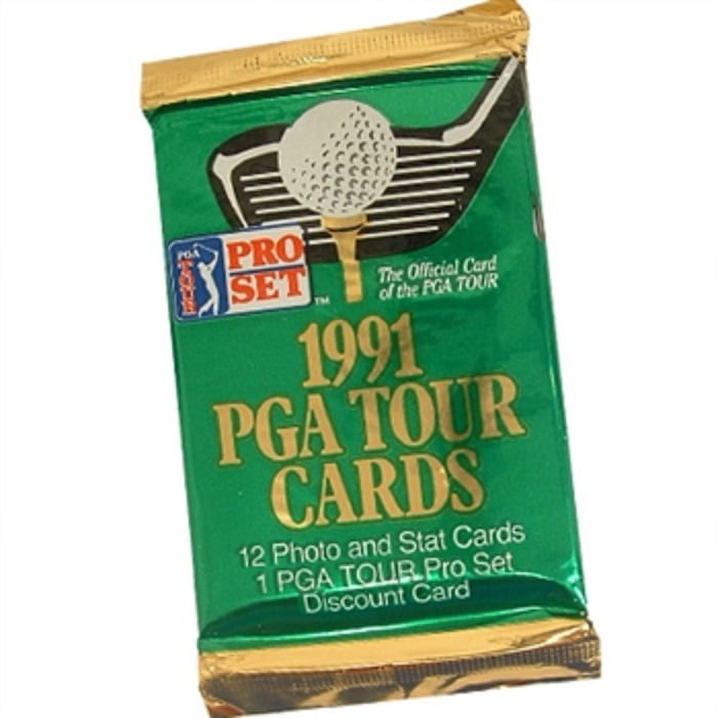 1991 Pro-Set PGA Tour Golf Trading Card Pack Includes 12 Cards ...