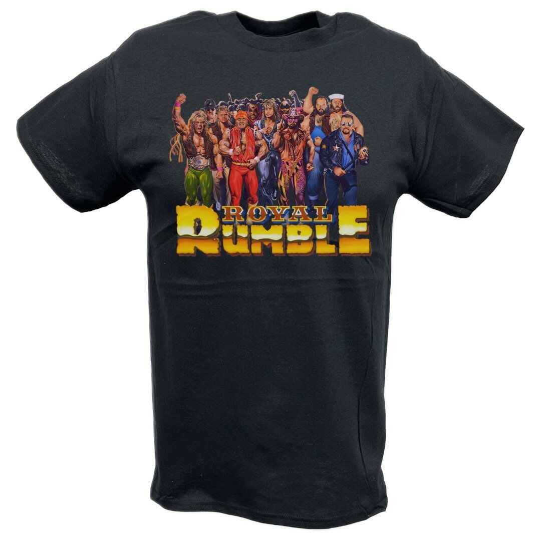 1991 Royal Rumble Hulk Hogan Ultimate Warrior Macho Man T-shirt ...