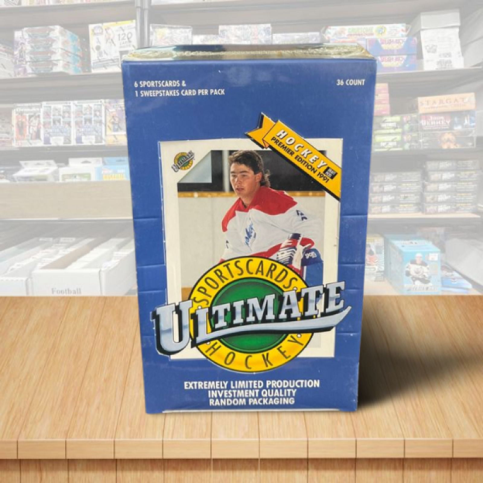 1991 Ultimate Sportscards Hockey Hobby Box - 36 Packs Per Box - LIMITED ...