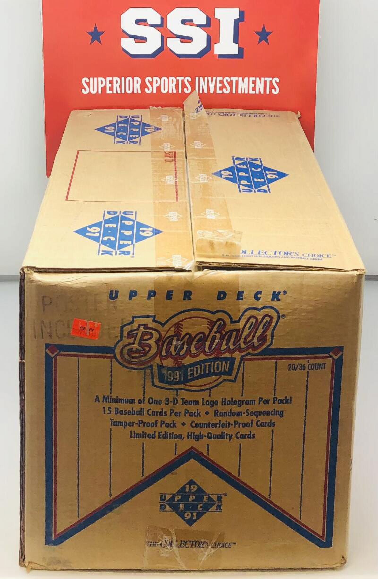 1991 Upper Deck "Find The Nolan" Baseball Low Series Case Michael ...