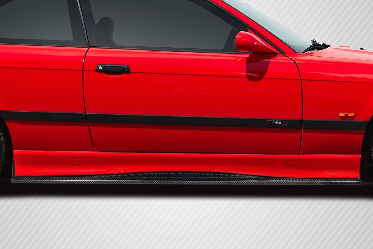 1992-1998 BMW M3 E36 Carbon Creations Motive Side Skirt Rocker Panel ...