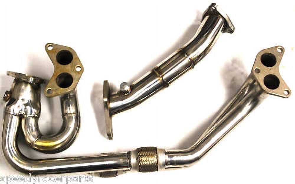 1992-2006 Subaru Impreza WRX STI RA Header Up Pipe With Flexible tube+ ...