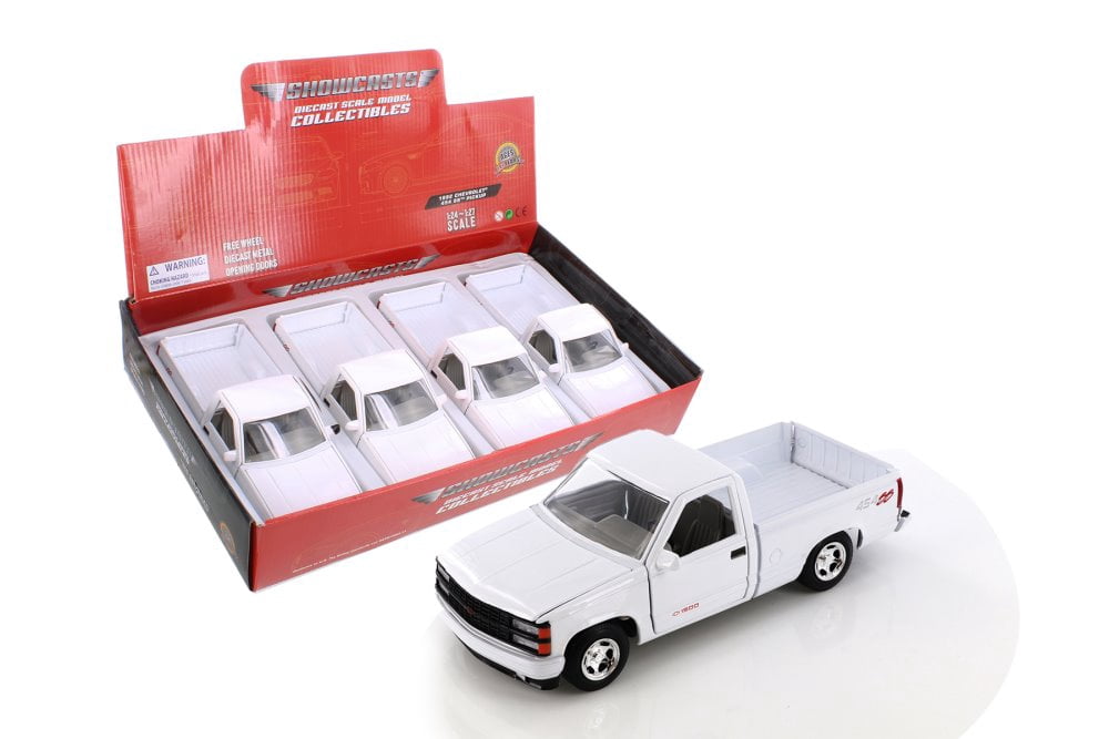 1992 Chevy 454 SS, White - Showcasts 77203D - 1/24 Scale Diecast Model ...