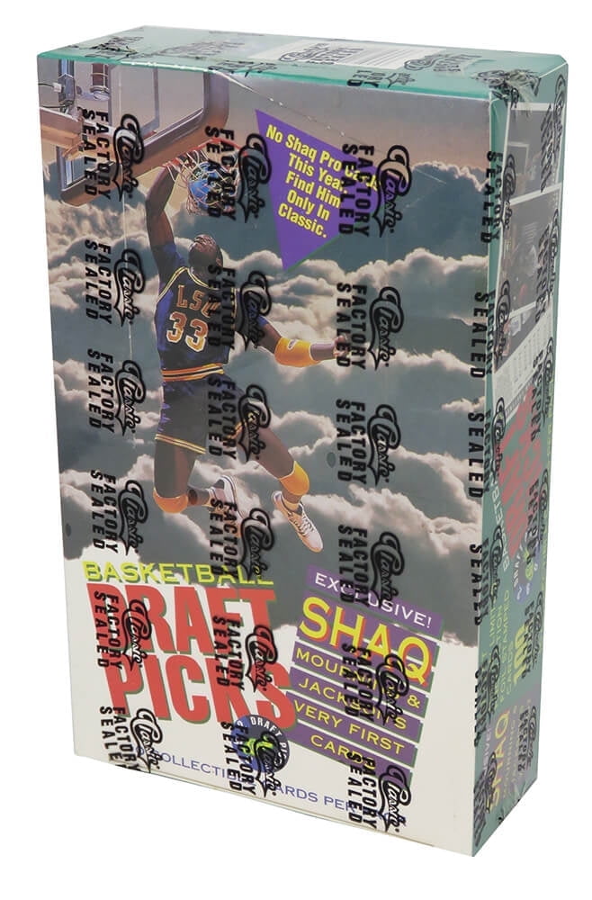 1992 Classic Basketball Draft Picks Factory Sealed Unopened Box (36 ...