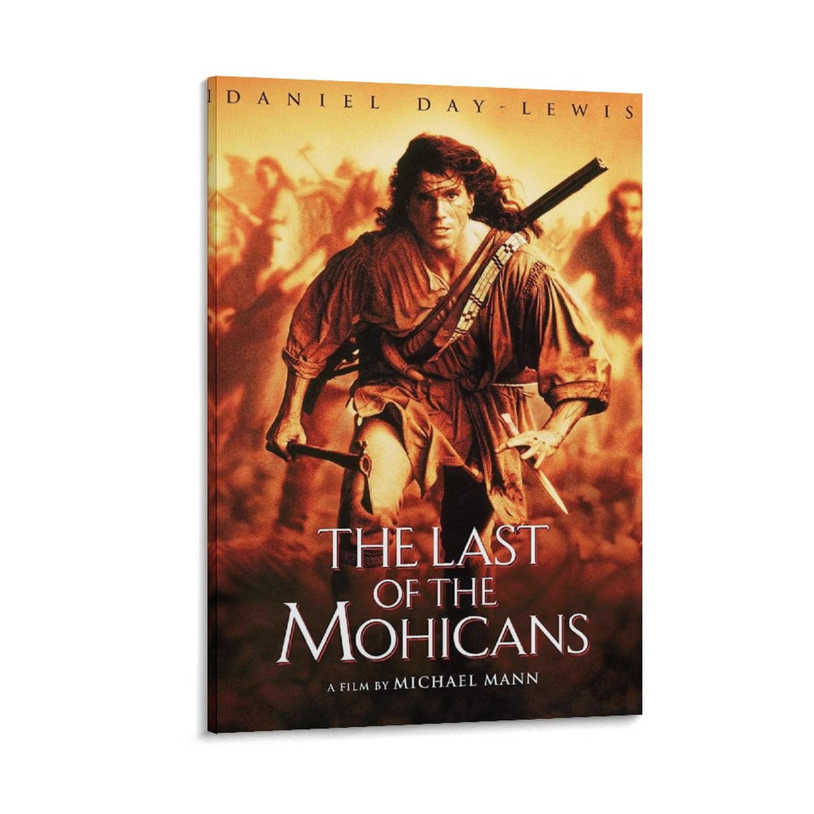 1992 Film The Last of The Mohicans Movie Poster (14) Canvas Poster Wall ...