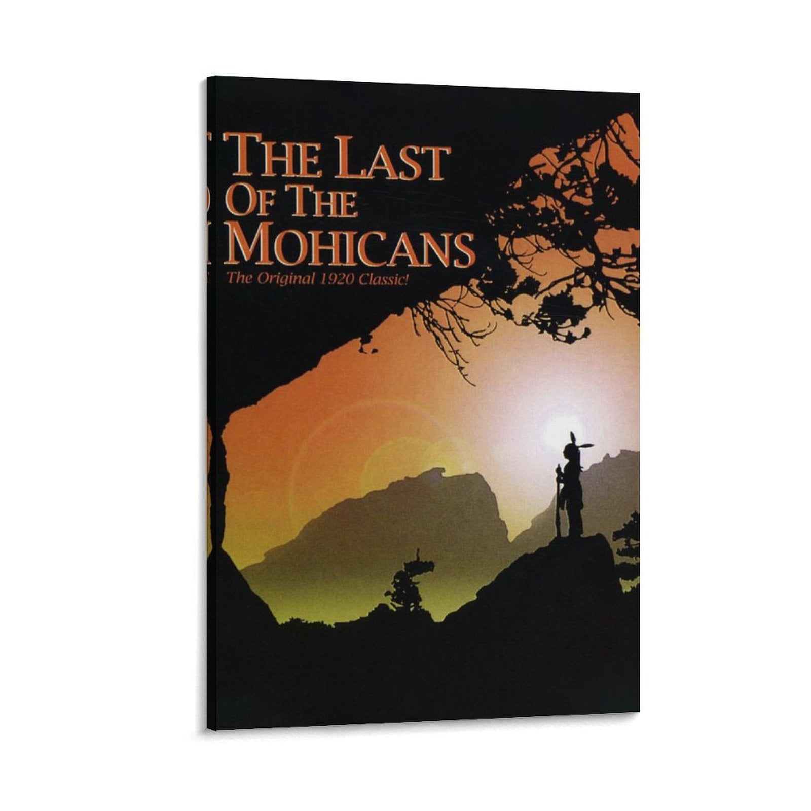 1992 Film The Last of The Mohicans Movie Poster (26) Artworks Canvas ...
