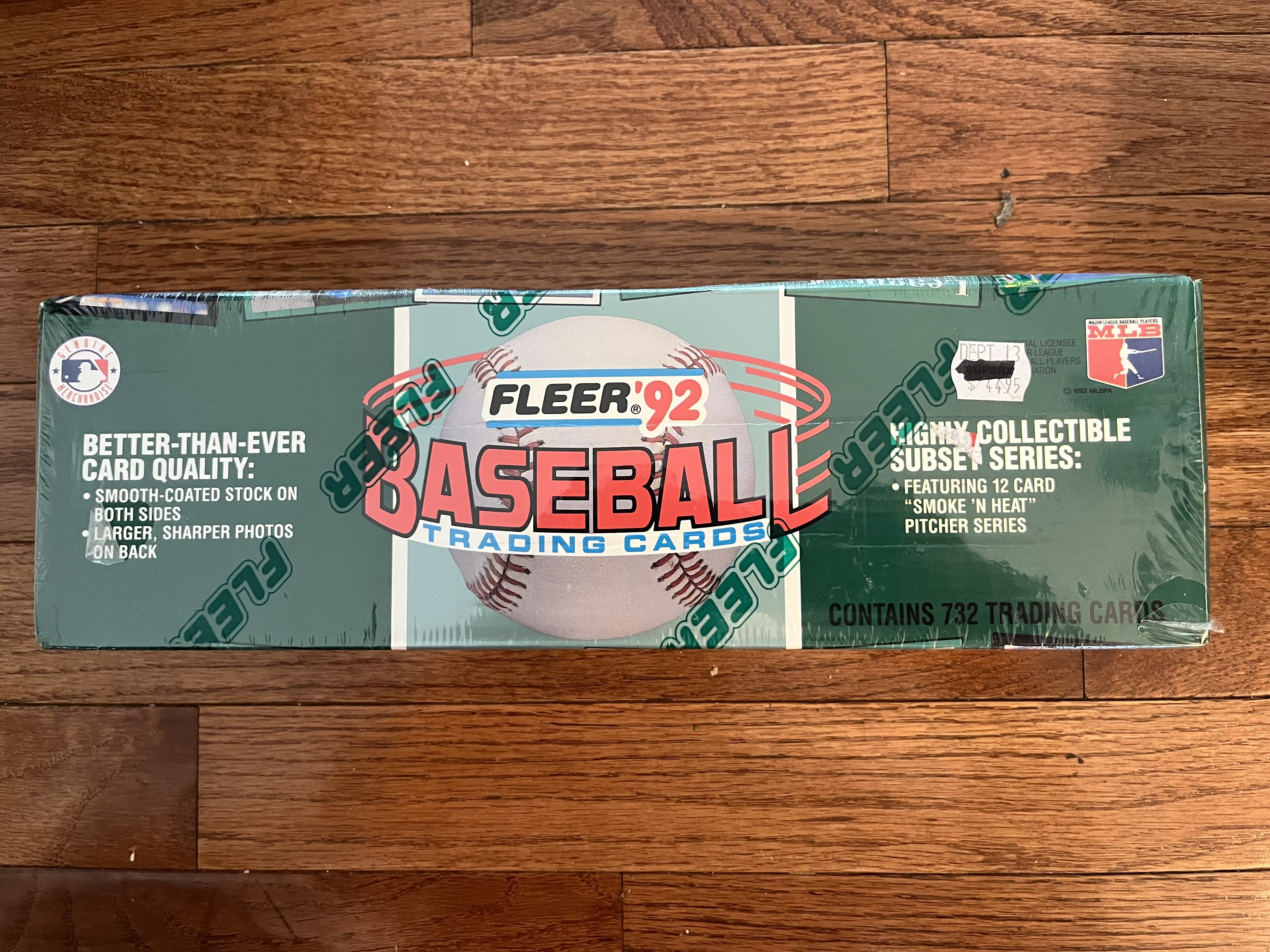 1992 Fleer Baseball Factory Set "Smoke 'N Heat" - Walmart.com
