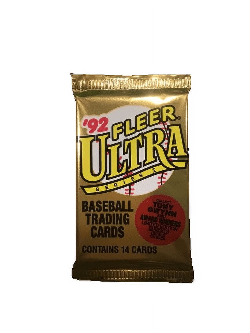 1992 Fleer Ultra Series 1 Baseball pack - 14 cards - Walmart.com