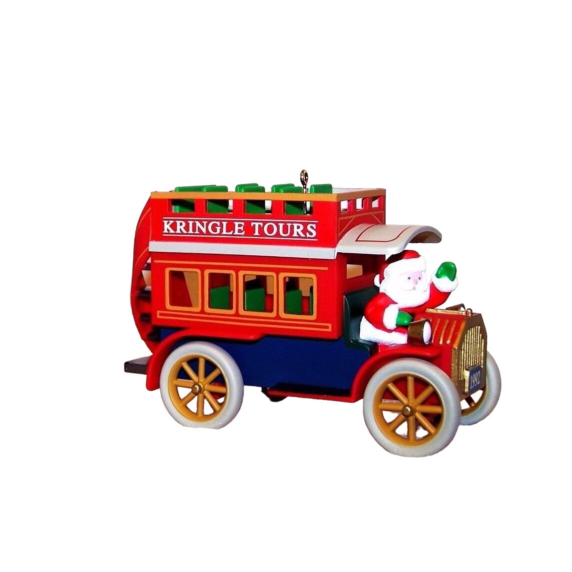 1992 Kringle Tours (Santa Claus) Hallmark Keepsake Christmas Tree ...