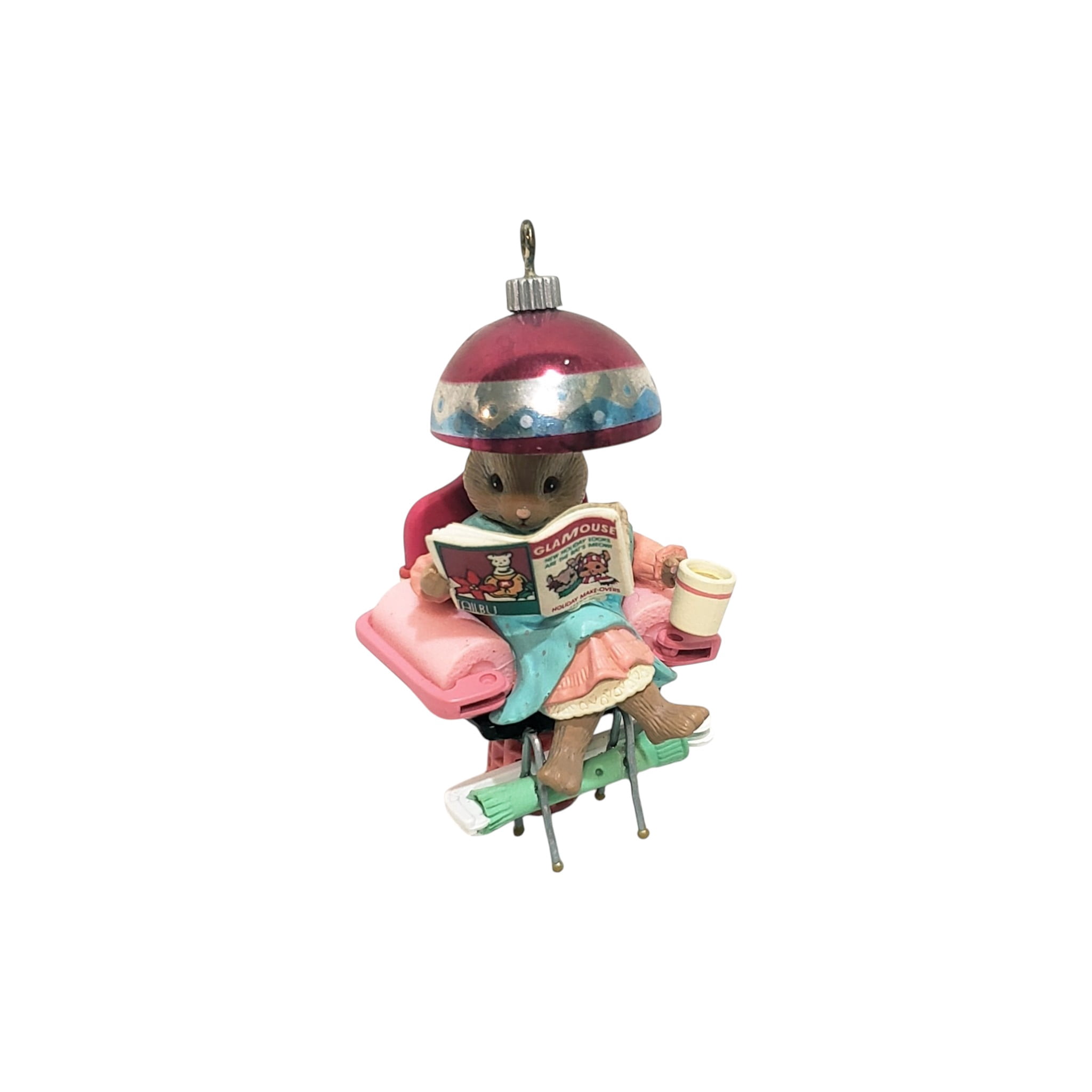 1992 Merry Make Over (Miss Mouse) Enesco Christmas Tree Ornament 589586 ...