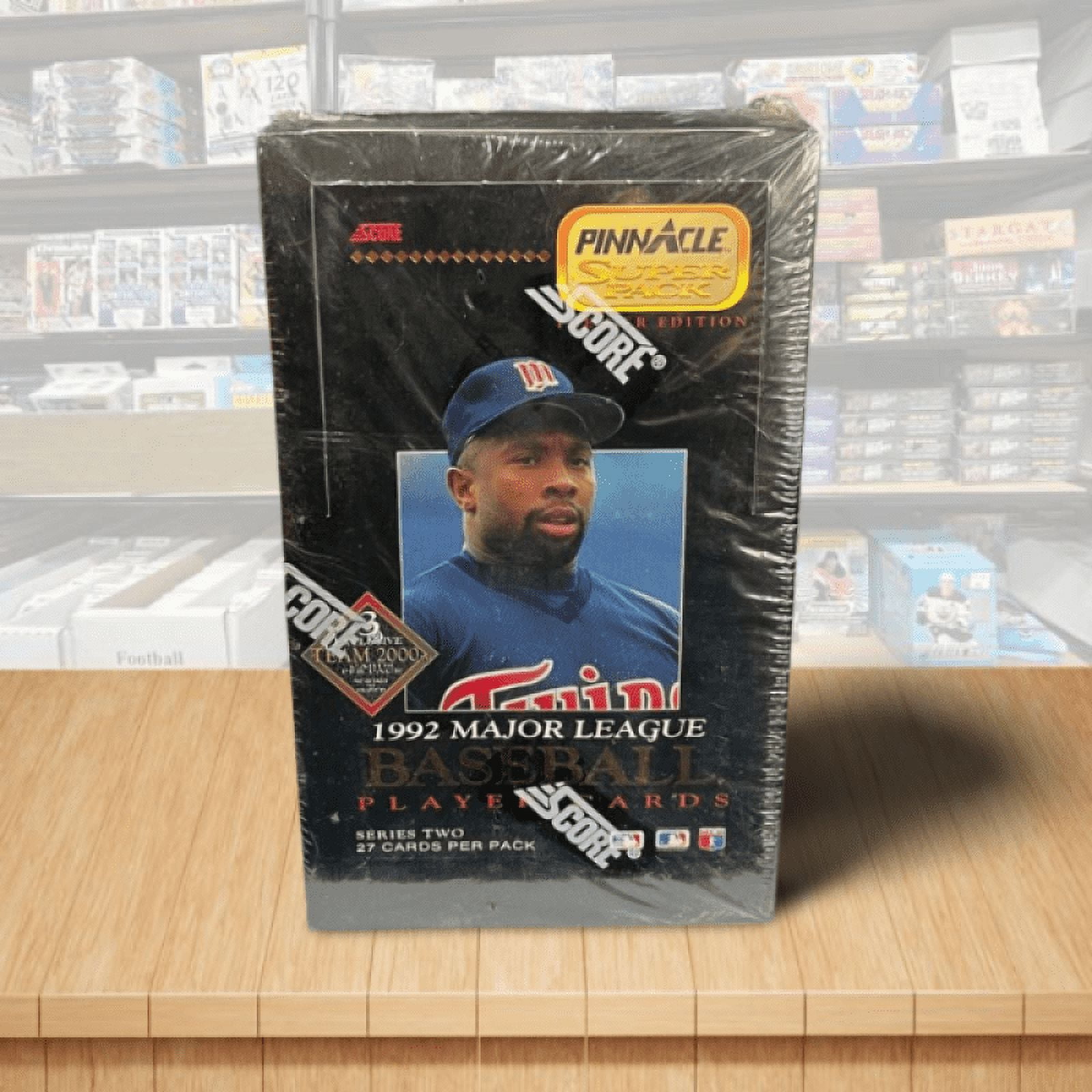 1992 Pinnacle Series 2 Baseball Hobby Sealed FAT PACK Box - 36 Packs ...