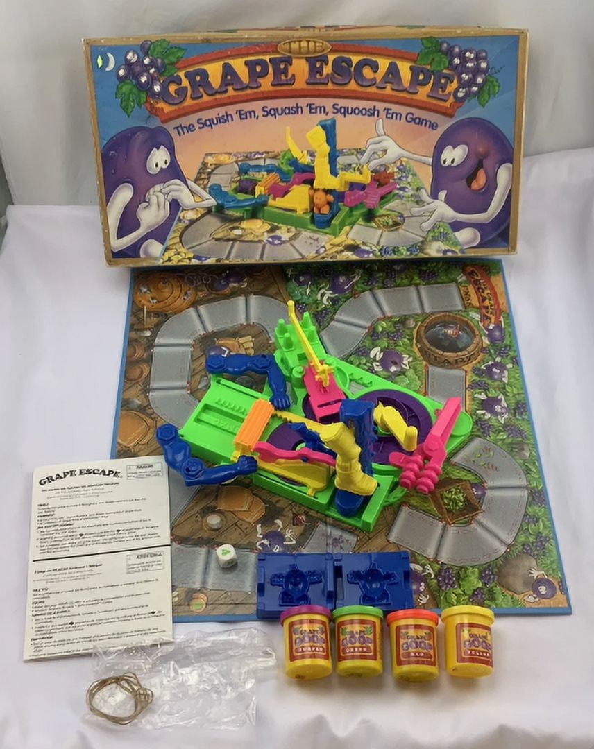 1992 The Grape Escape Game by Parker Brothers - Walmart.com