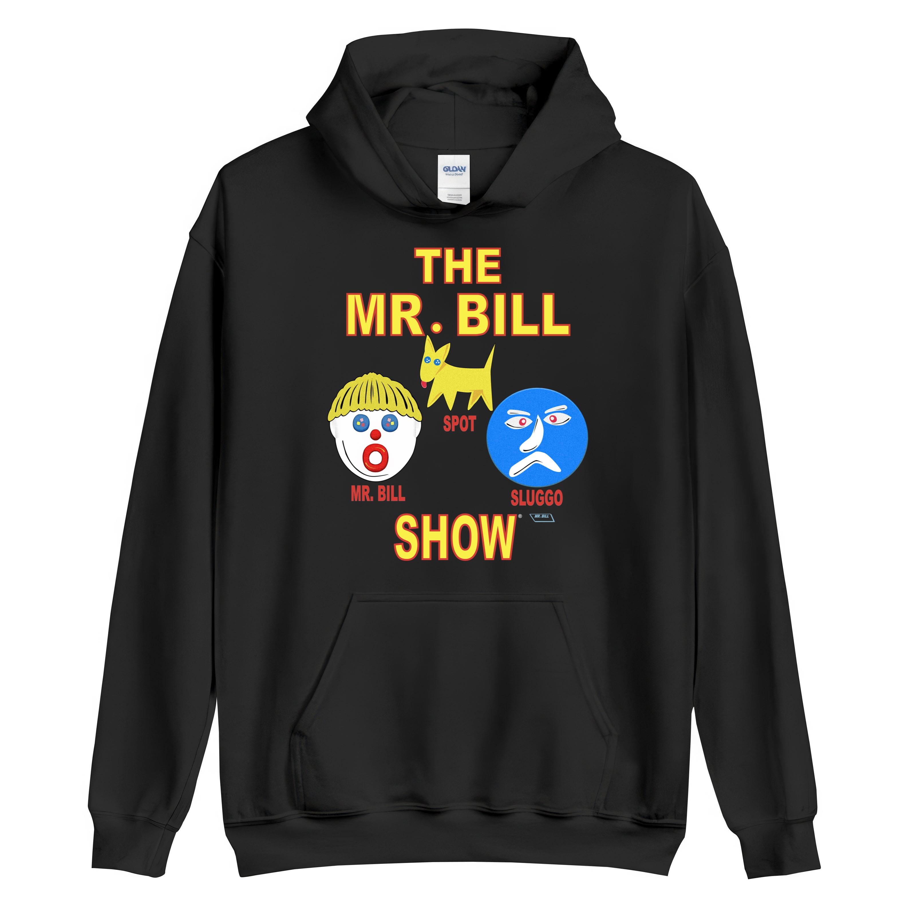 1992 The Mr Bill Show T-Shirt Black XL 90s Sluggo Saturday Night Live ...