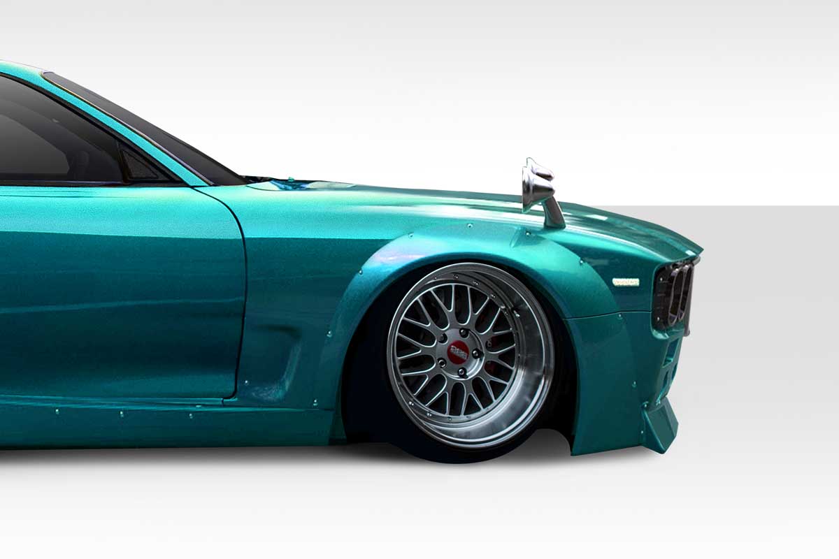 1993-1997 Mazda RX-7 Duraflex TKO Boss Wide Body Front Fenders - 4 ...