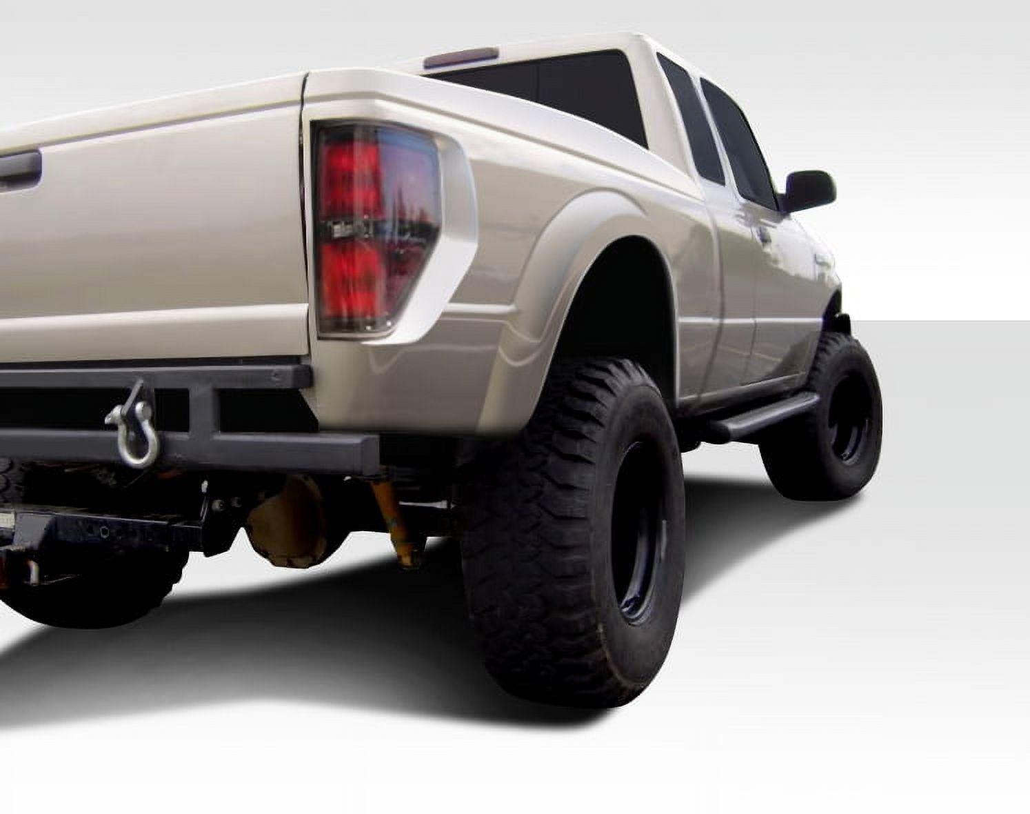 1993-2011 Ford Ranger Duraflex Off Road 5" Bulge Raptor Bedsides Rear ...