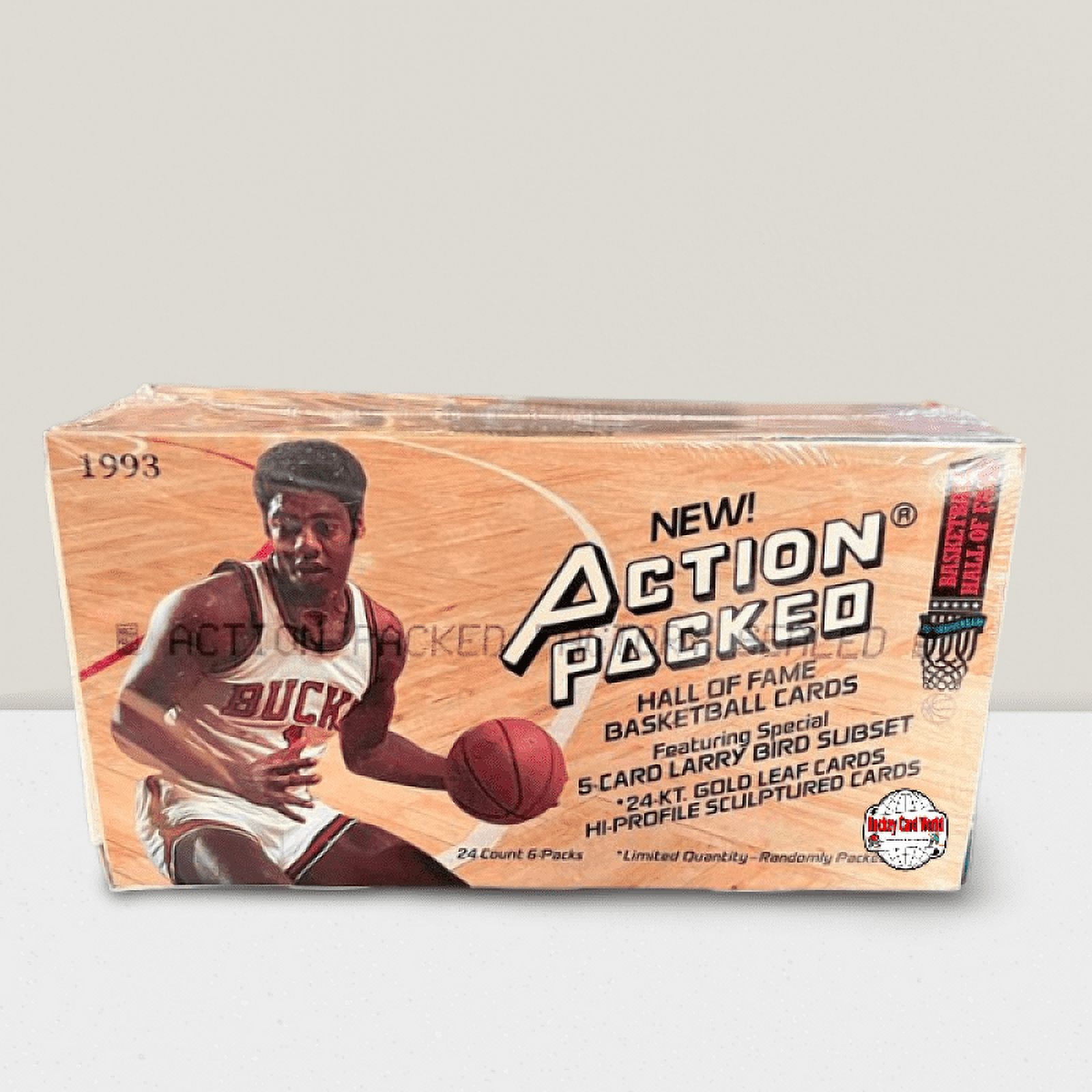 1993-94 Action Packed NBA Basketball Sealed Box - 24 Packs Per Box ...