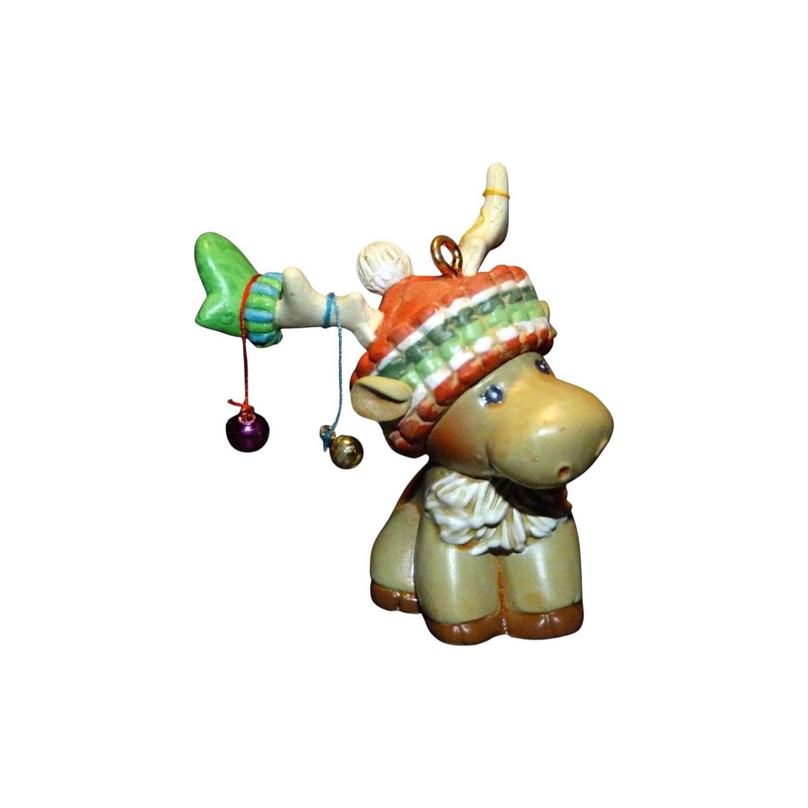 1993 All Decked Out (Moose) Carlton Cards Christmas Tree Ornament ...