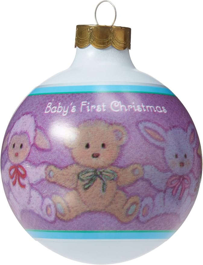1993 Baby's First Christmas Baby Boy (Ball) - Walmart.com