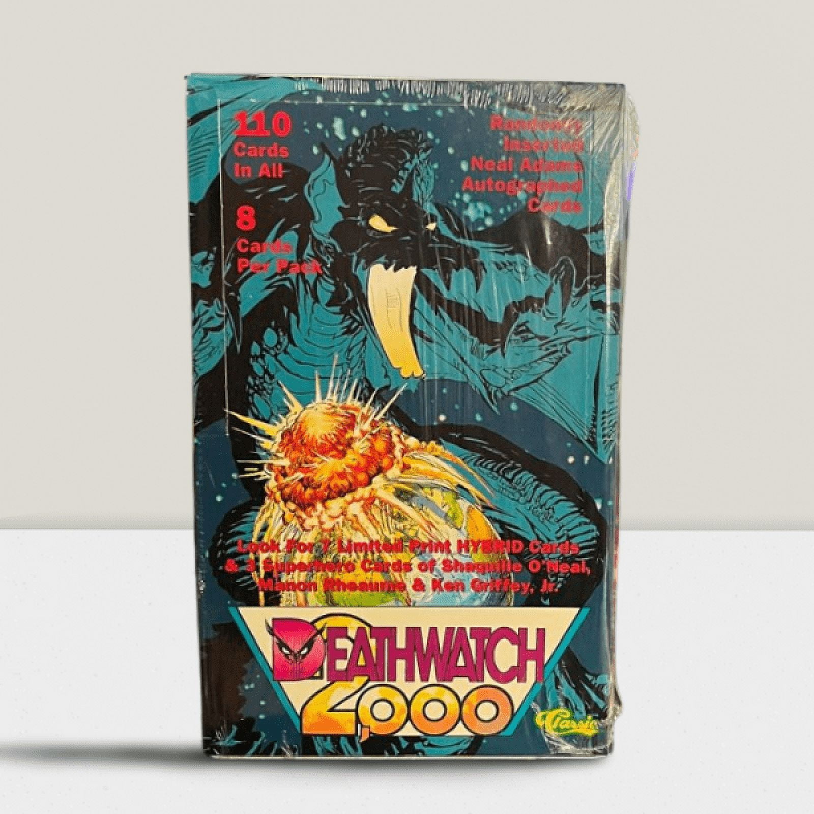 1993 Classic Deathwatch 2000 Comic Sealed Hobby Box - 36 Packs Per Box ...