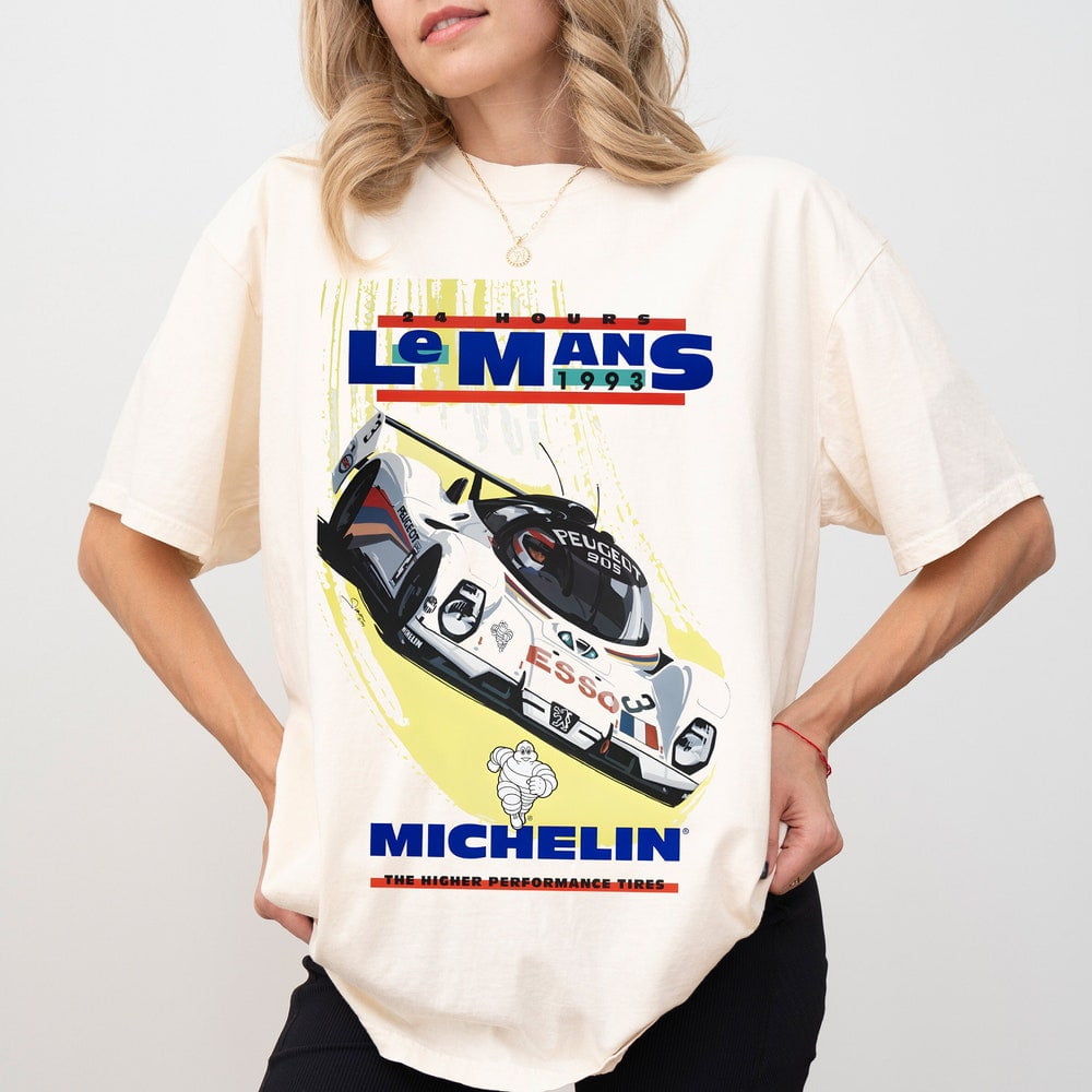 1993 LeMans Race Vintage Style Unisex T-shirt F1 Gift Formula 1 Merch ...