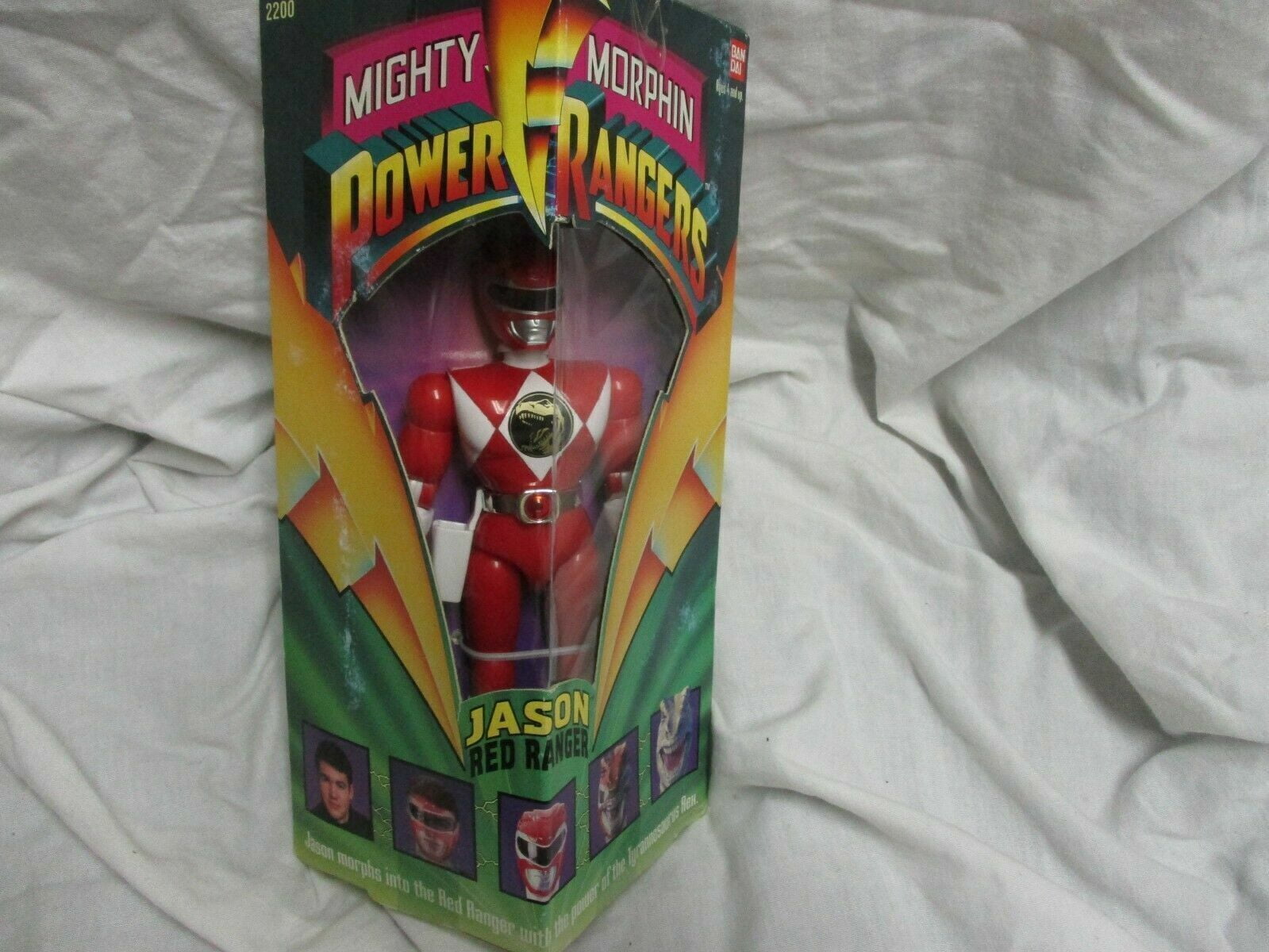 1993 Mighty Morphin Power Randers Jason Red Ranger - Walmart.com