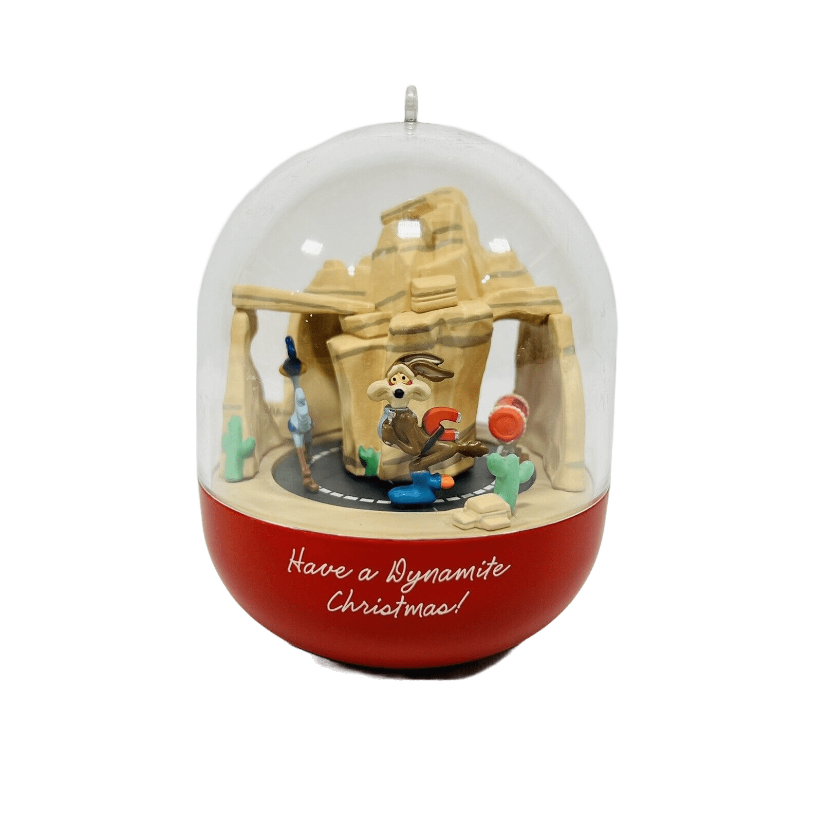 1993 Road Runner and Wile. E. Coyote Hallmark Keepsake Christmas Tree ...