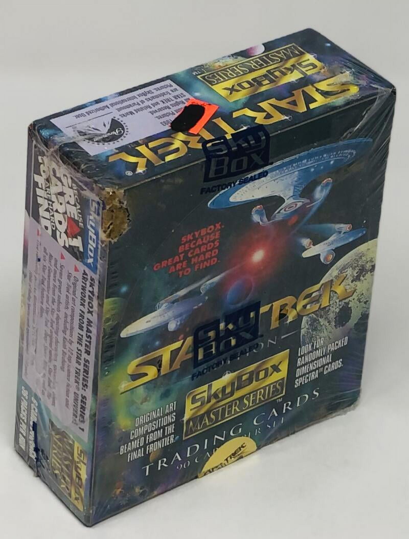 Collectible 1993 Skybox Star Trek Master Series Trading Cards Box Set ...