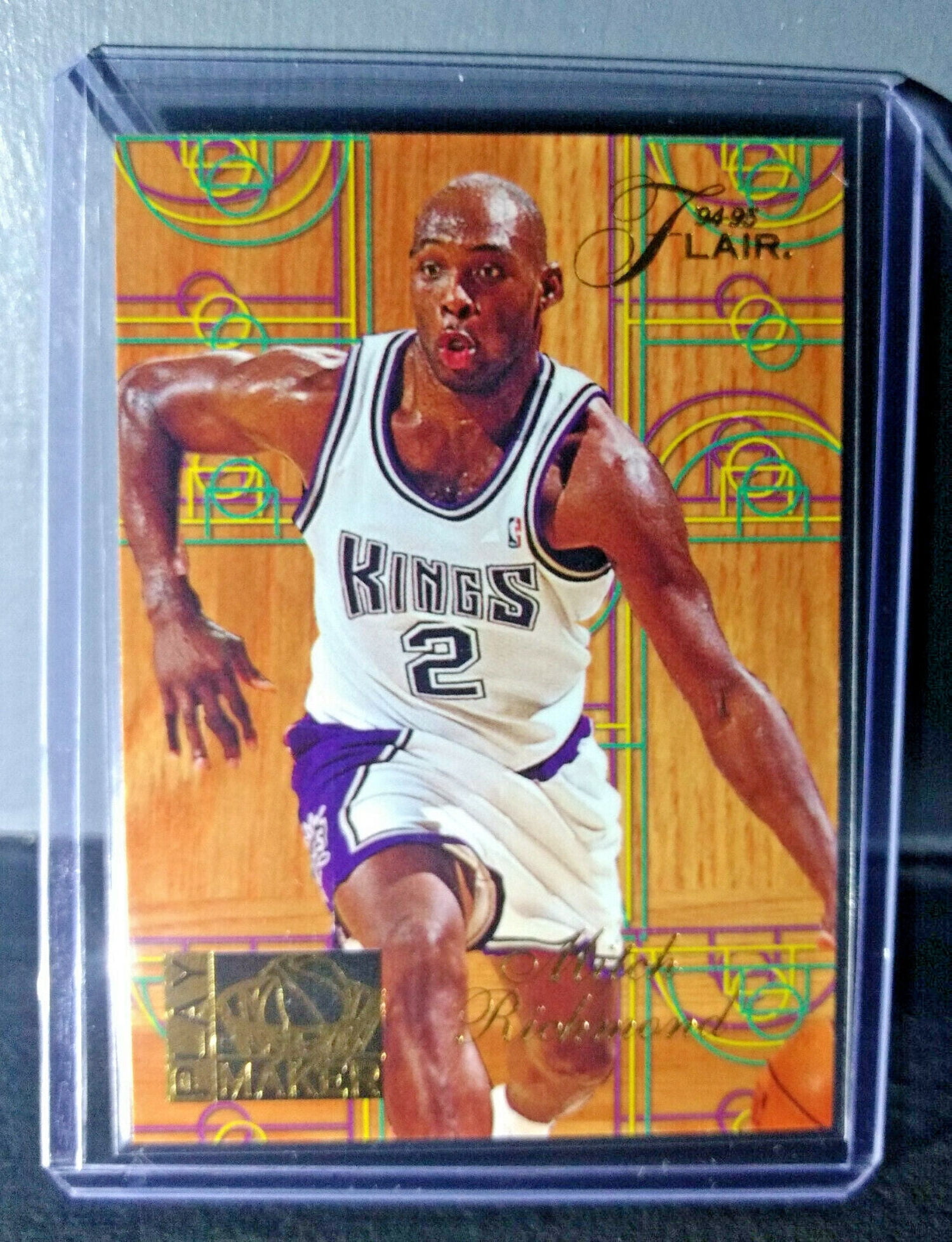 1994-95 Mitch Richmond Flair Play Maker #8 Basketball Card - Walmart.com