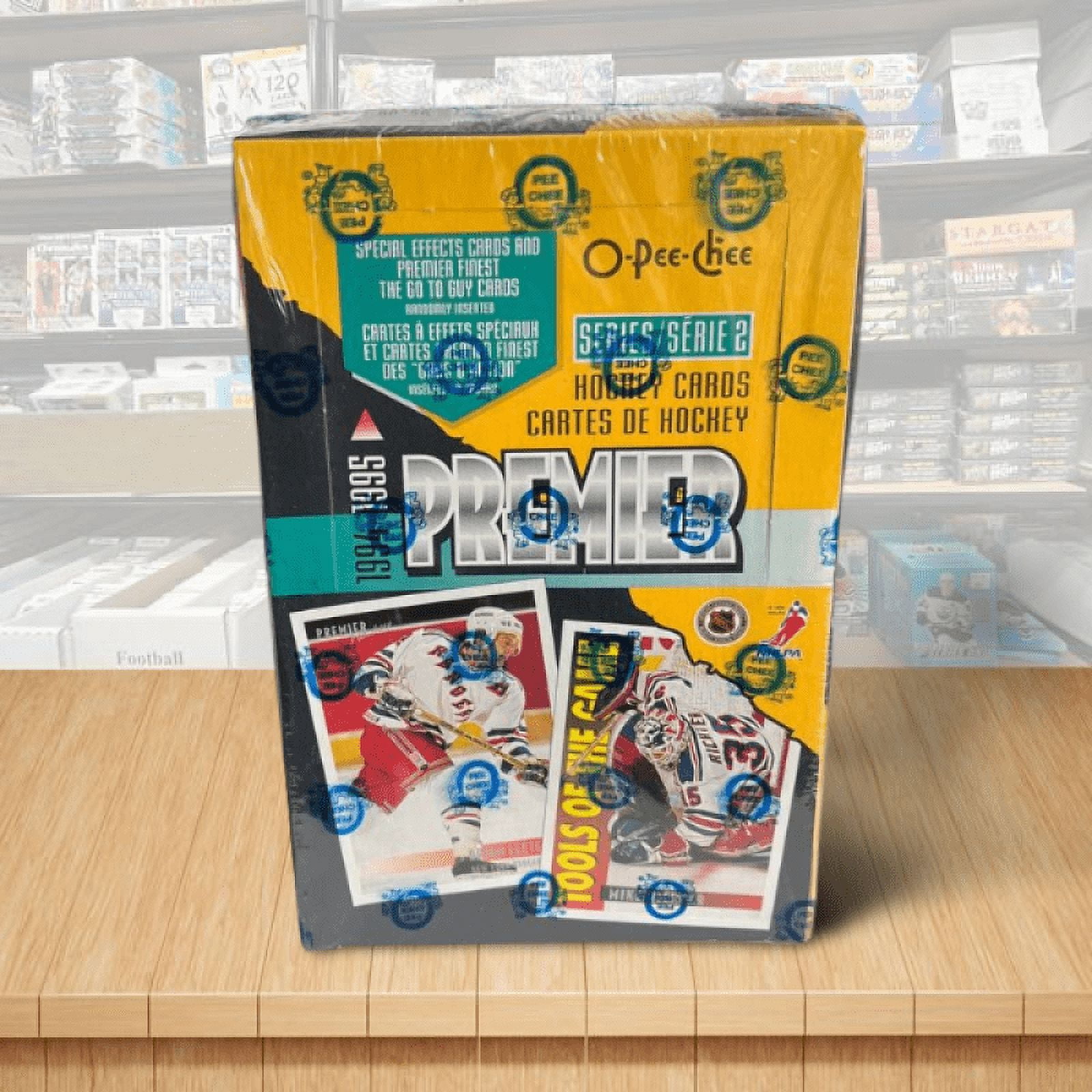 1994-95 O-Pee-Chee Premier Series 2 Hockey Hobby Factory Box - 36 Packs - Brand New, Collectable ...
