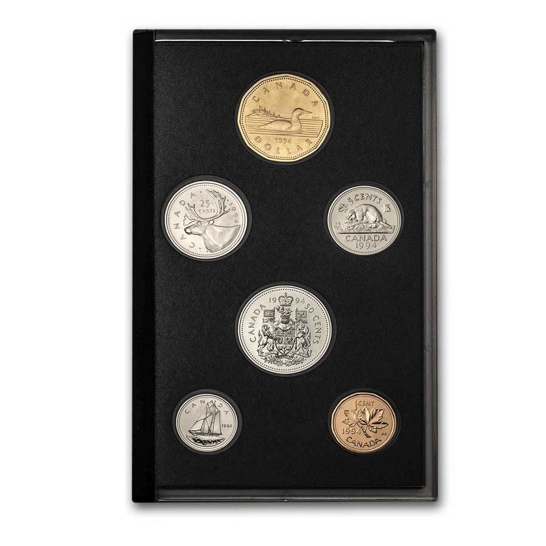 1994 Canada 6-Coin Specimen Set (Box & COA) - Walmart.com