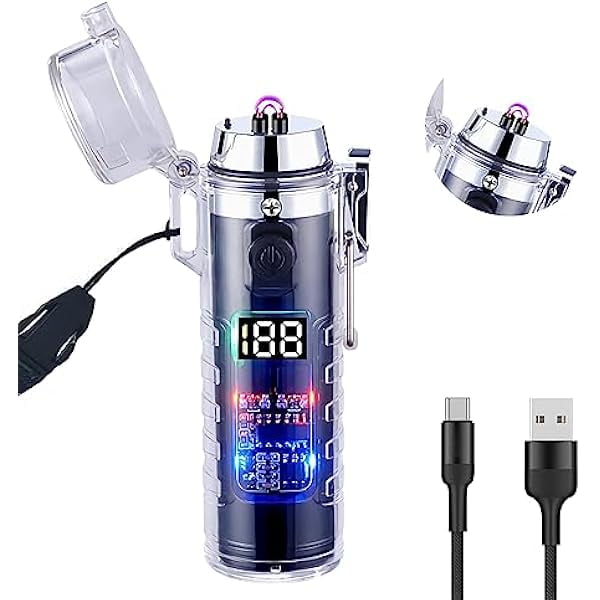 1994 Dual Arc Plasma Lighter USB Type C Rechargeable Electronic ...