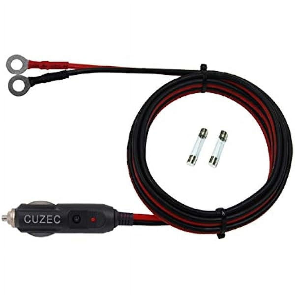 1994 Heavy-Duty 15A Male Plug Cigarette Lighter Adapter Power Supply ...