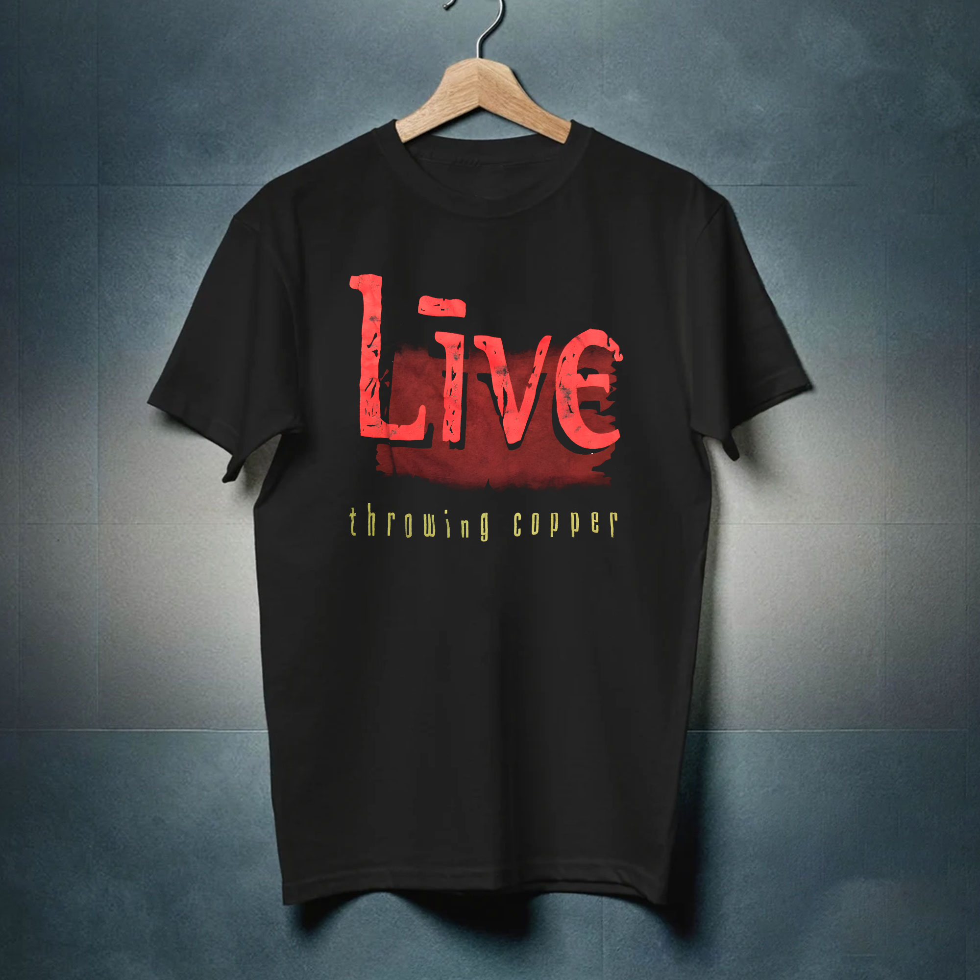 1994 Live - Throwing Copper vintage tour tee shirt - Walmart.com