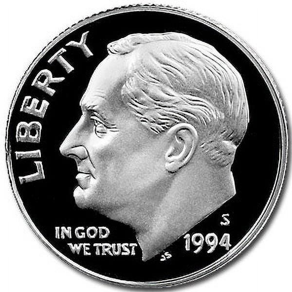 1994-S Silver Roosevelt Dime Gem Proof - Walmart.com