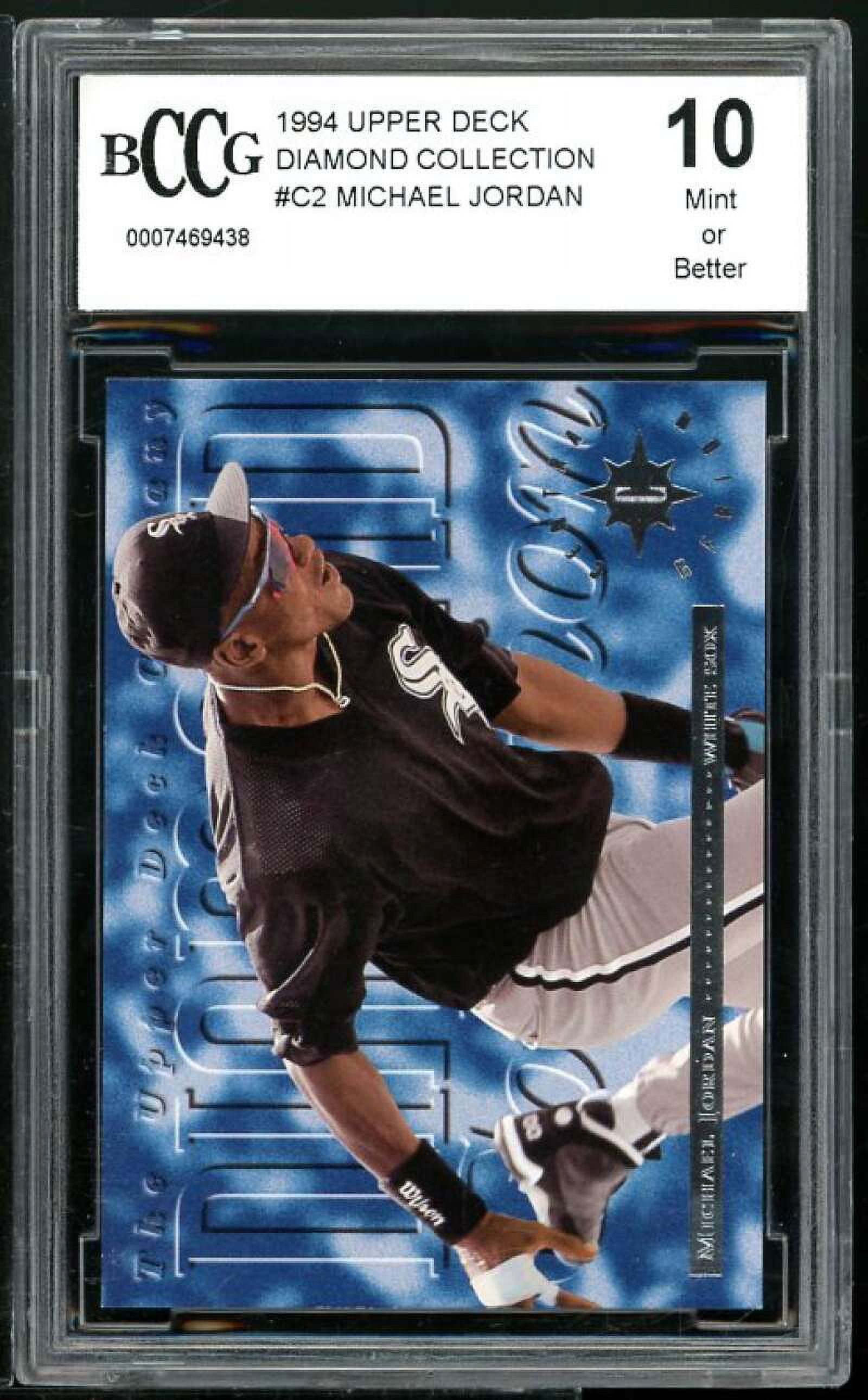 1994 UD Diamond Collection #C2 Michael Jordan Baseball Rookie BGS BCCG ...