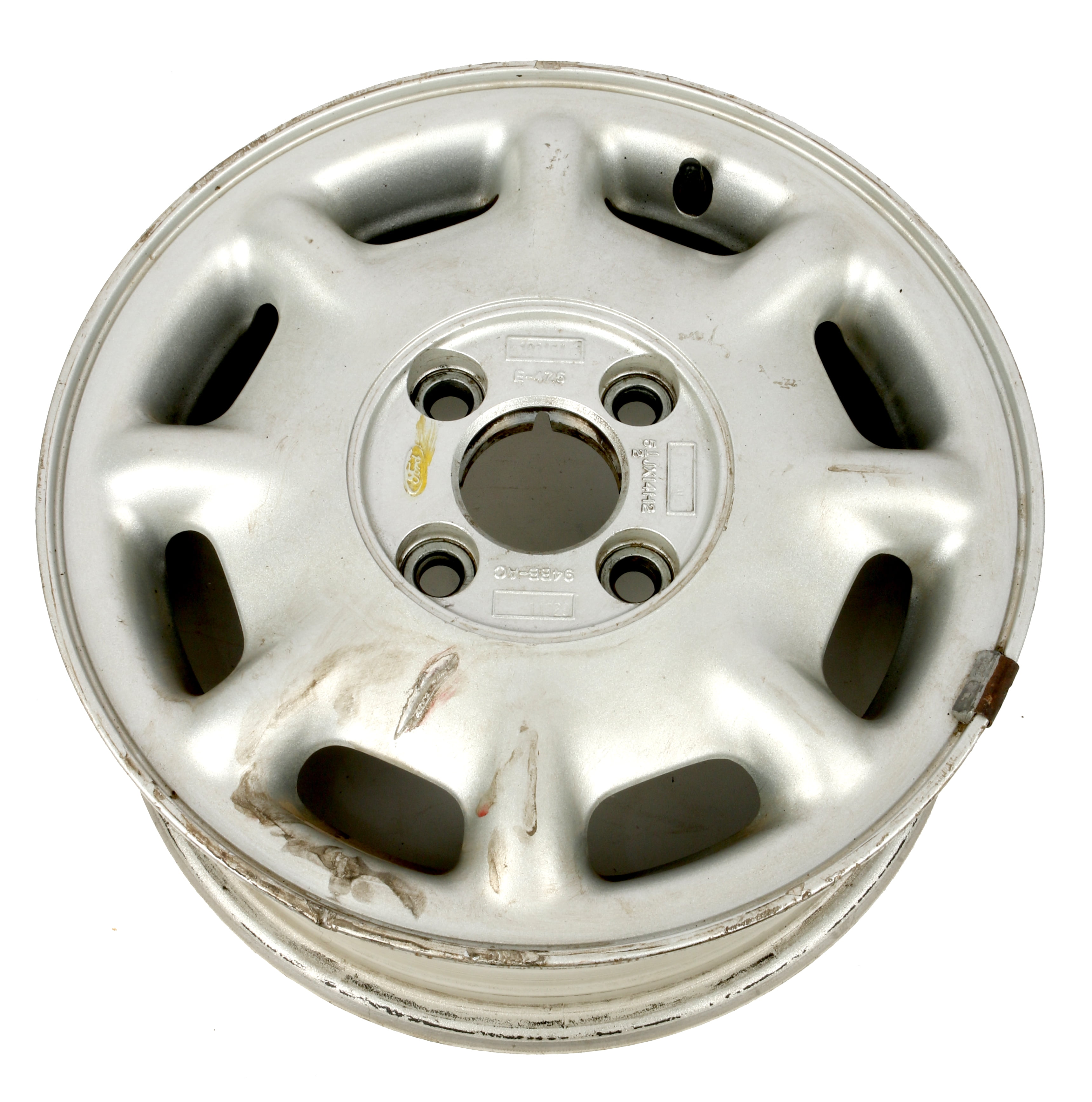 1995-1997 Ford Contour Single 14 x 5-1/2" Aluminum 4 Lugs Wheel Rim ...