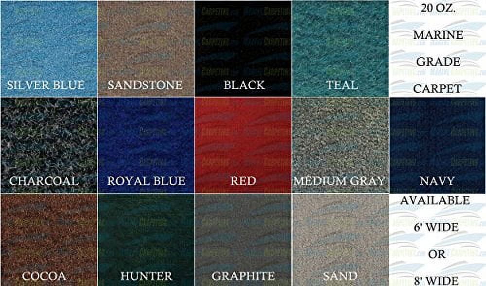 1995-1997 Ranger 461 VS Commanche Bass Boat Pre-Cut Carpet Kit ...