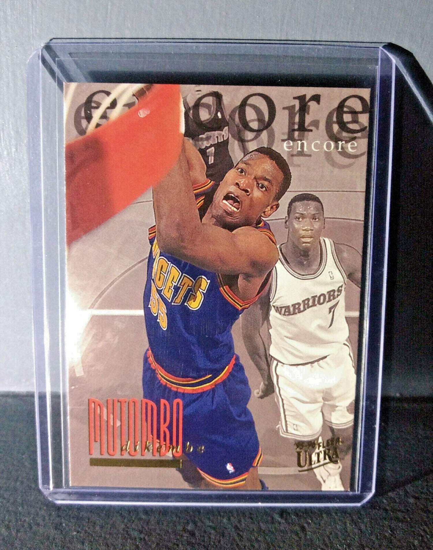 1995-96 Dikembe Mutombo #327 Ultra Encore Basketball Card - Walmart.com
