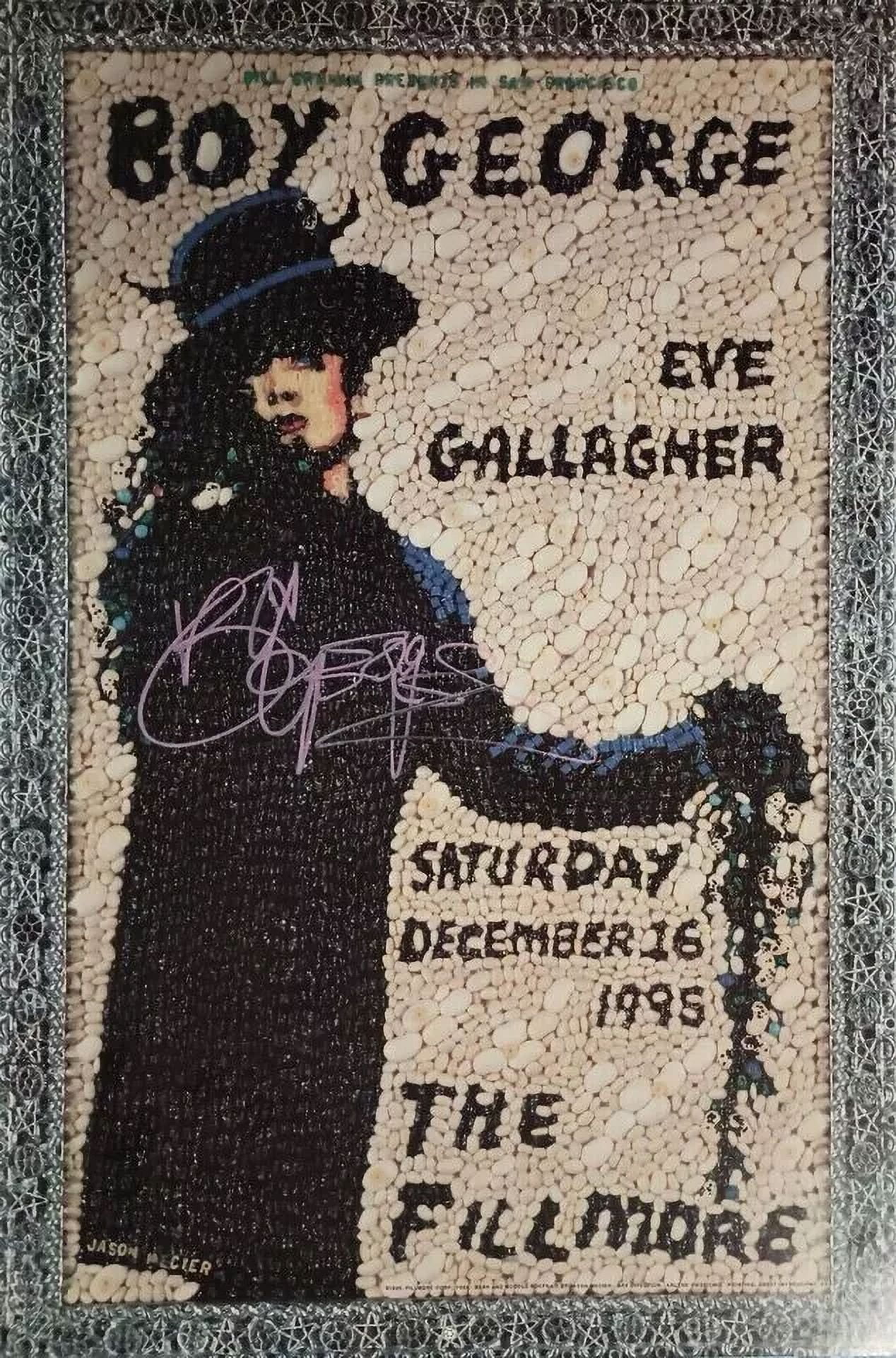 1995 BOY GEORGE Concert Poster Wall Art Print Culture Club es 11 x 17 ...