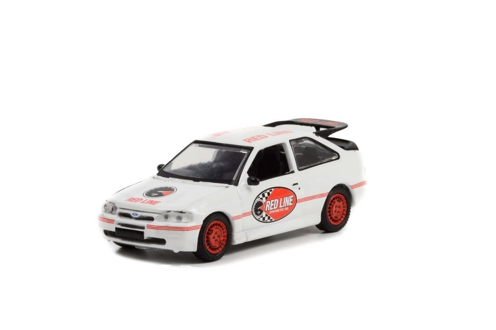 1995 Ford Escort RS, White - Greenlight 41140E/48 - 1/64 scale Diecast ...