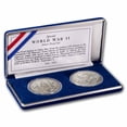 1995 Hawaii 2-Coin Silver 50th Anniv. Commemorative Proof Set - Walmart.com