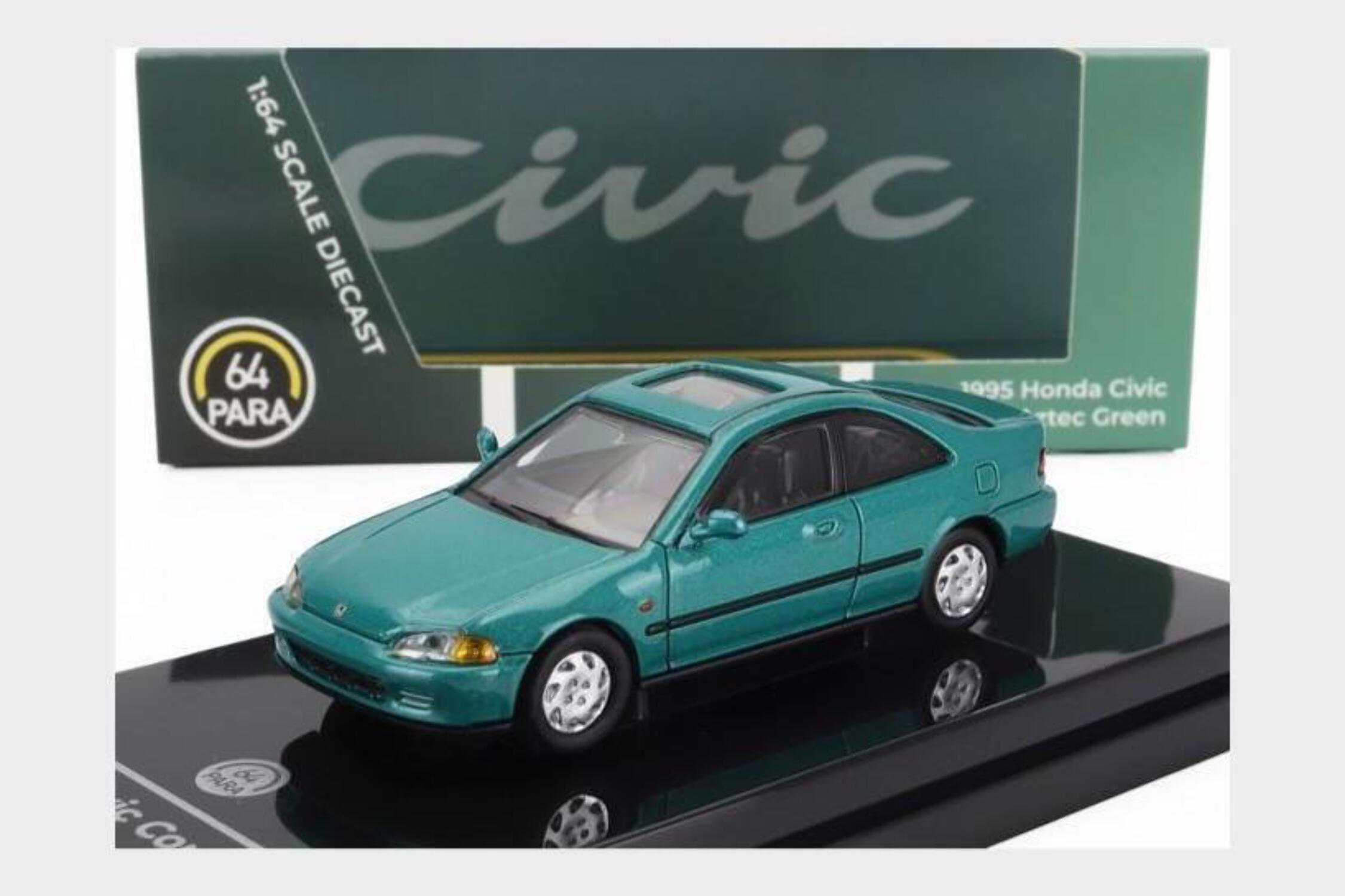 1995 Honda Civic Coupe EJ1 Aztec Green LHD Para 64 - Walmart.com