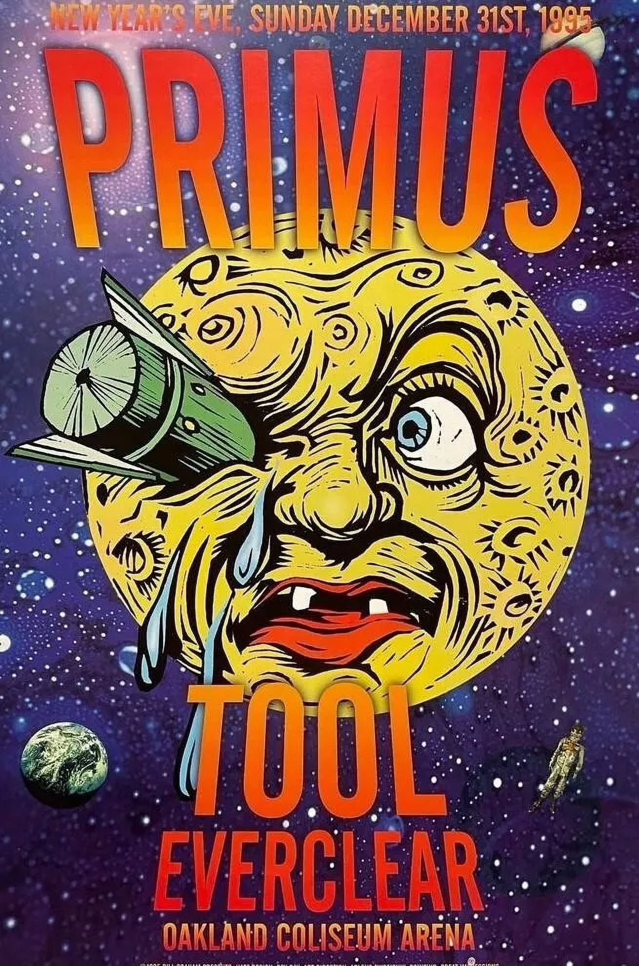 1995 Primus Concert poster Wall Art Print With Tool & Everclear in 24 x ...