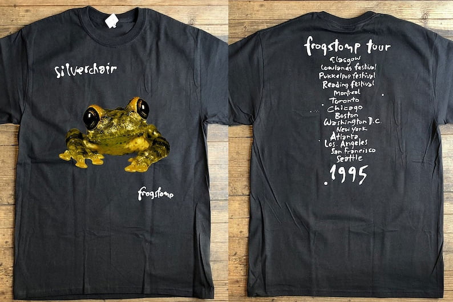 1995 SILVERCHAIR Frogstomp Tour T-Shirt, Silverchair Tour 1995 T-Shirt ...