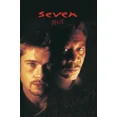 1995 Seven Movie Poster Brad Pitt Morgan Freeman Gwyneth Paltrow Se7En ...