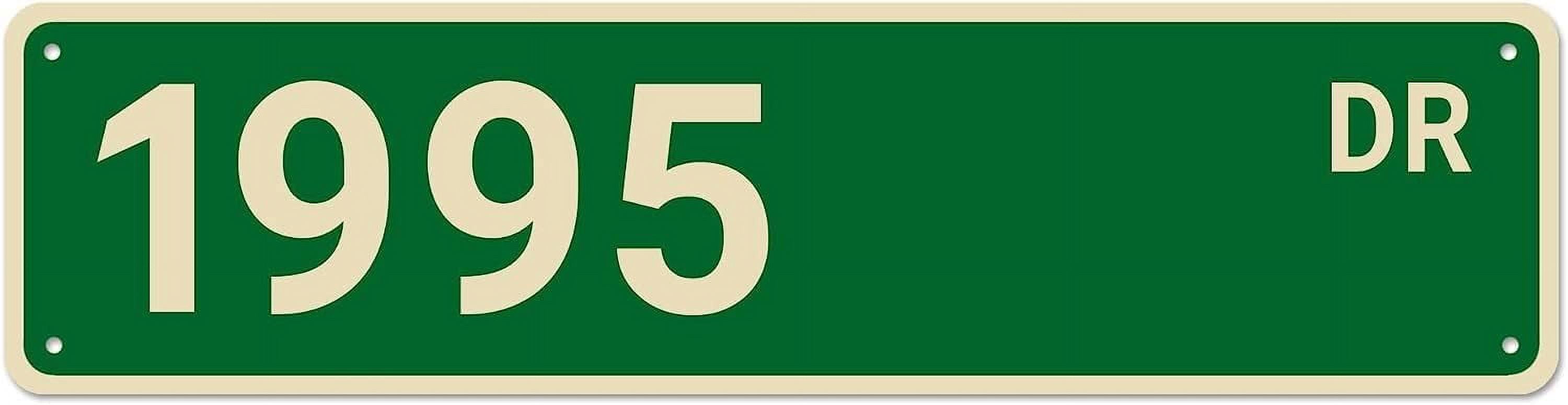 1995 Street Signs, 1995 Decor 1995 Sign Born in 1995 Birthday Gift ...