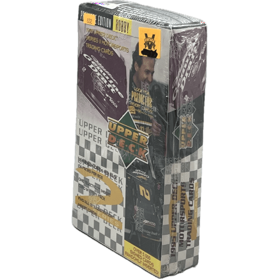 1995 Upper Deck Series 2 NasCar Racing Hobby Box - Walmart.com