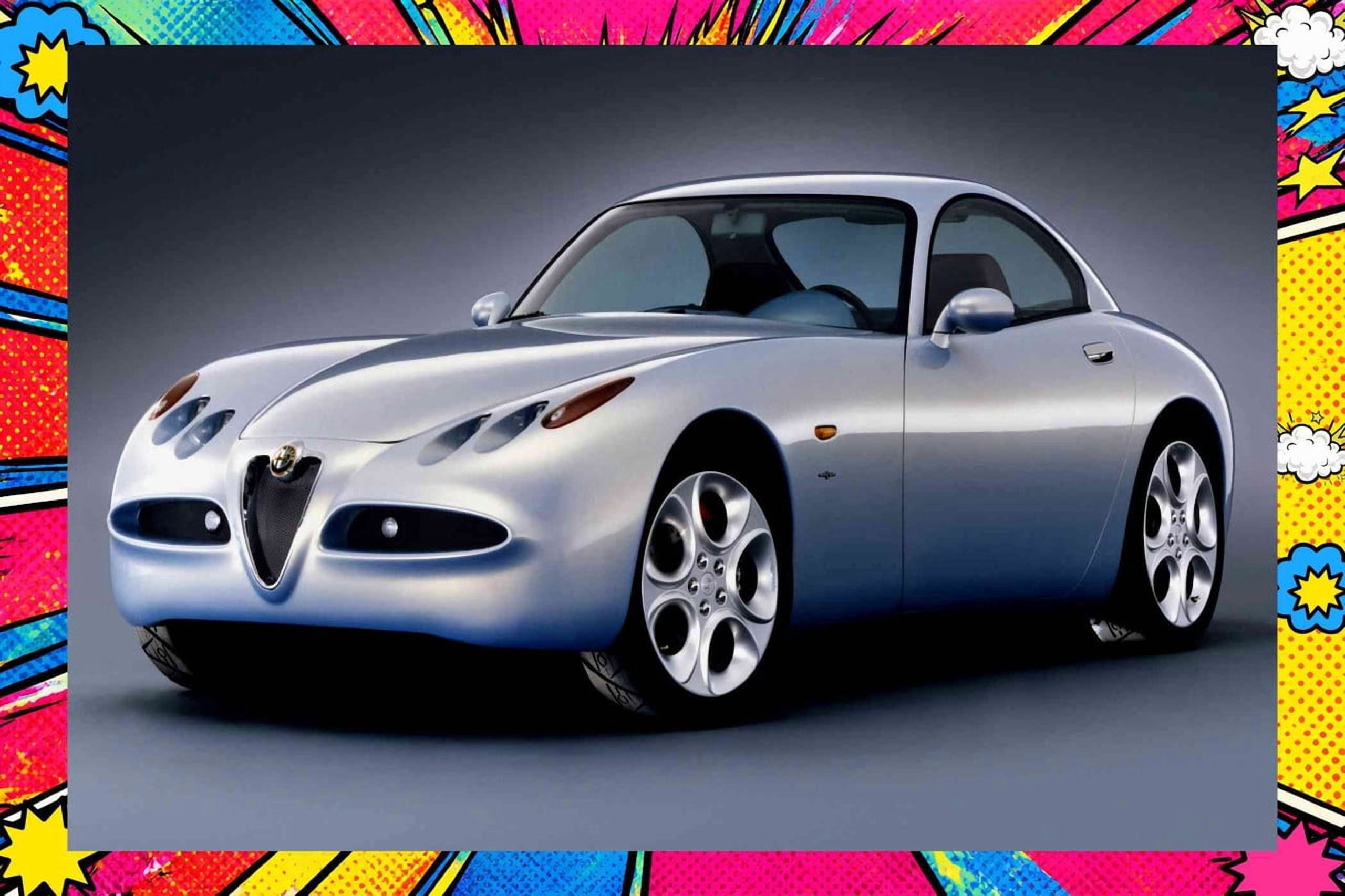 1996 Alfa Romeo Nuvola - Pop Art Edition | 24x36 Inch Laminated Poster ...